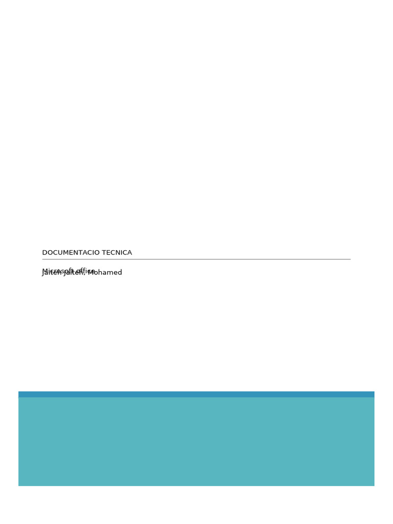 Documentacio Tecnica | PDF