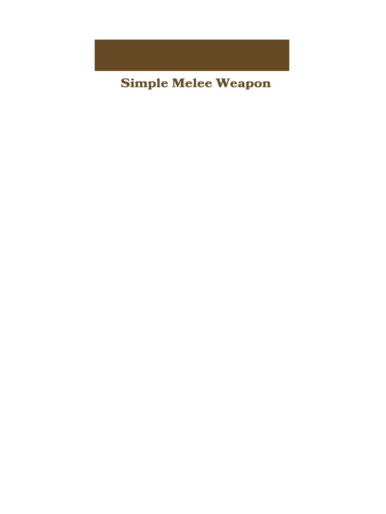 Skull Mace | PDF