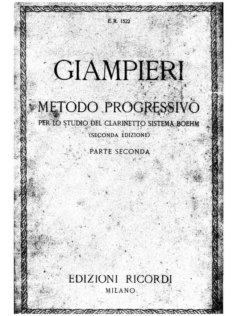 Giampieri Metodo Parte Seconda | PDF