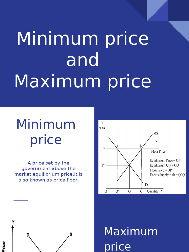 Minimum and Maximum Price | PDF