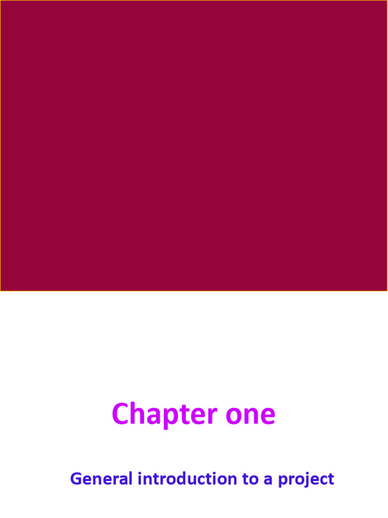 CH - 1 of Project Management | PDF | Project Management | Business
