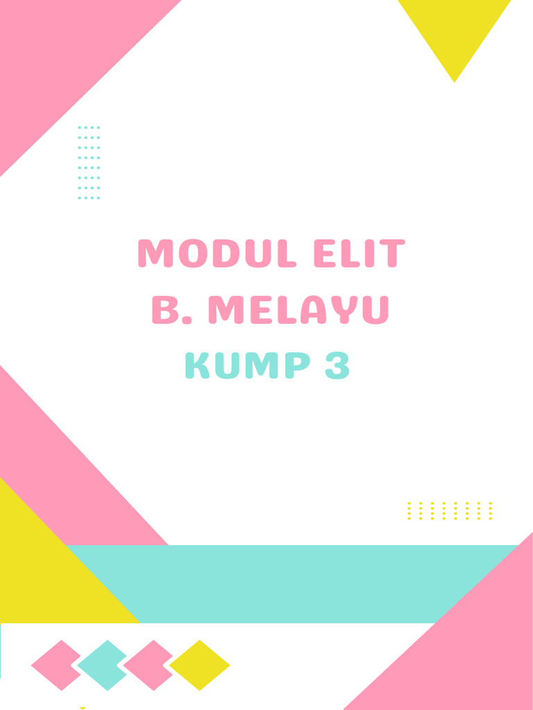 Colorful Modern Book Cover | PDF