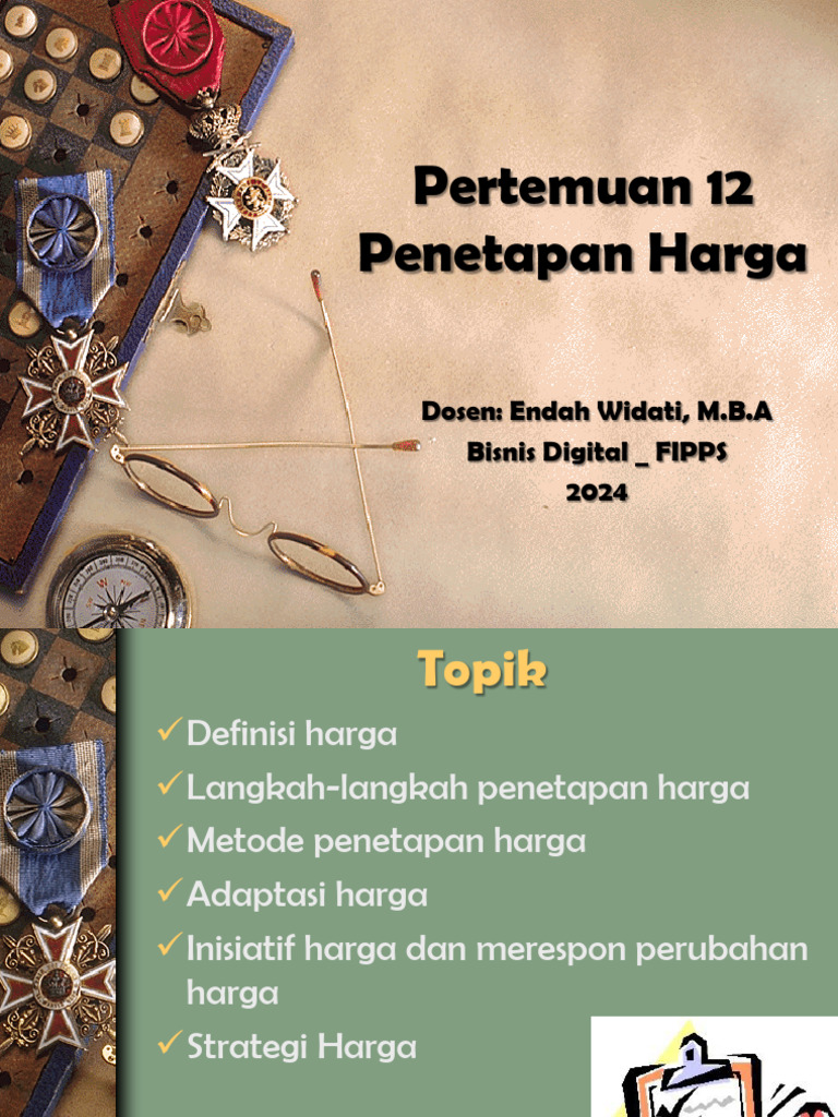 Materi Penetapan Harga | PDF