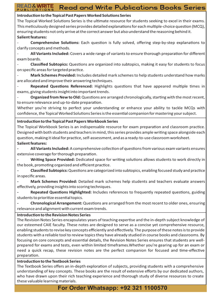 Read & Write A4 Price List Jan 2025 | PDF | Qualifications
