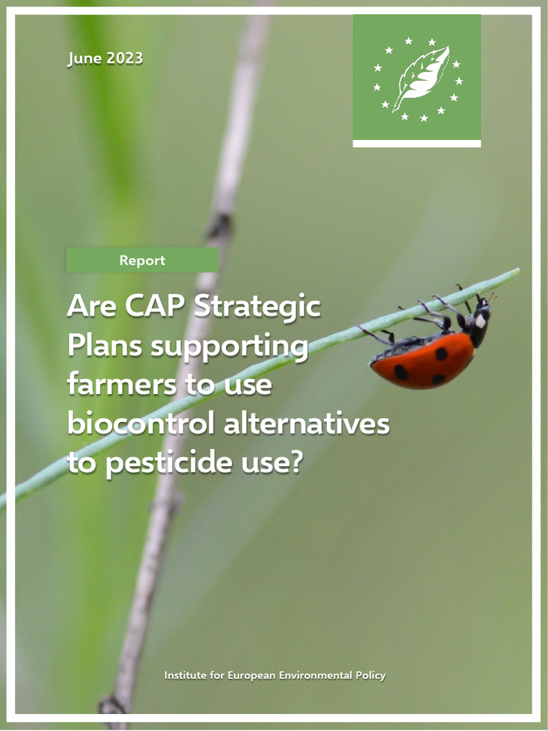 CAP Plans for Biocontrol in Farming | PDF | Pesticide | Agriculture