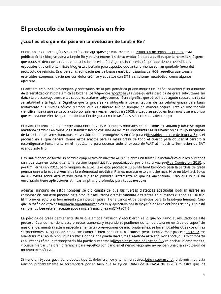 Termogénesis | PDF | Evolución | Vida