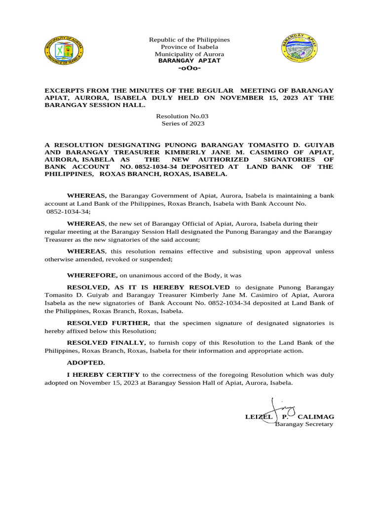 Bank Resolution | PDF