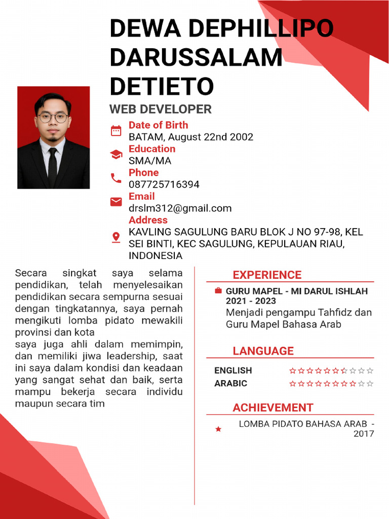 Cv. Musyrik Medina Cendikia | PDF