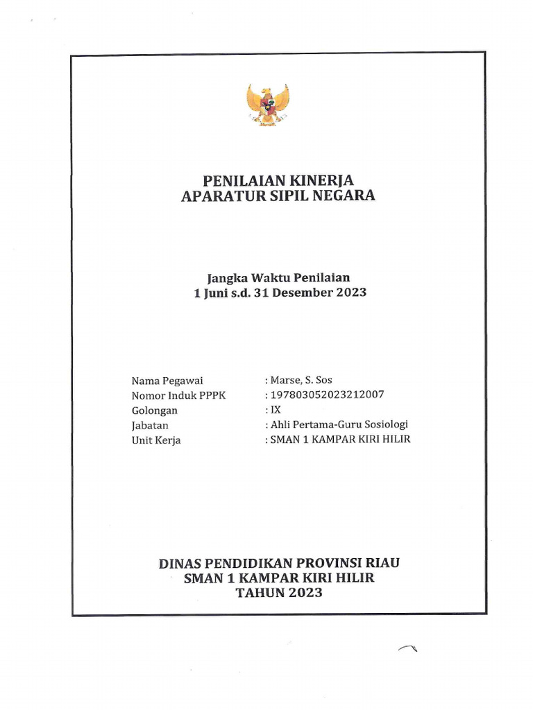 SKP 2023 Marse | PDF