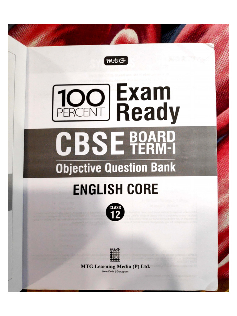 100 Percent Exam Ready Class 12 Term 1 English | PDF