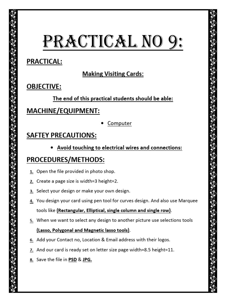 Practical No 9 | PDF