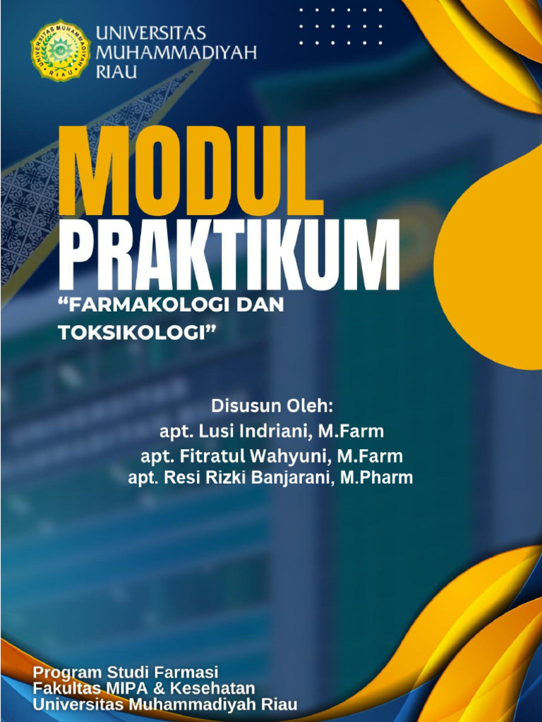 Modul Praktikum Farmakologi Dan Toksikologi | PDF