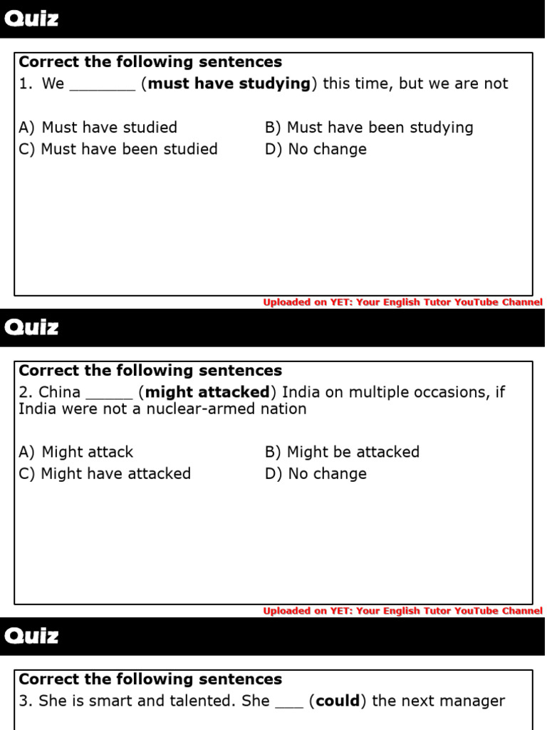 Notes - Modal-1 - YET Complete English Grammar | PDF | English Grammar ...
