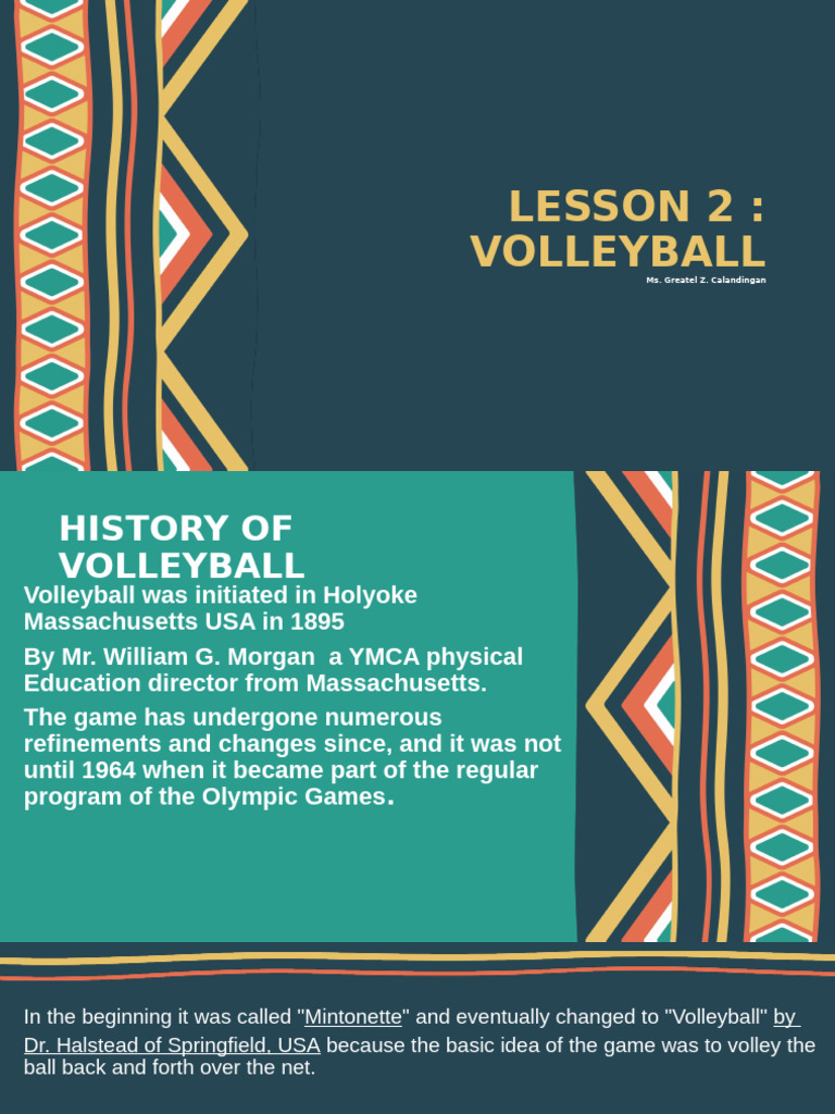 Volleyball Basics and History | PDF | Volleyball | Sports