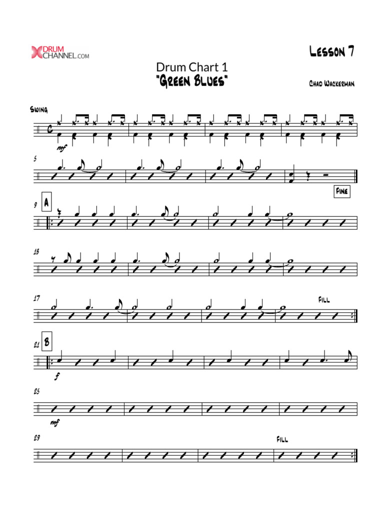 How To Sight Read A Drum Chart | PDF | Échecs