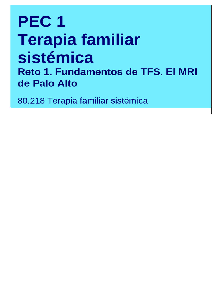 PEC1 | PDF | Comportamiento | Citación