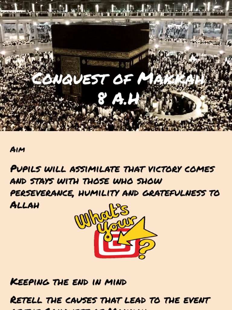 2025 8th A.H Conquest of Makkah | PDF | Muhammad | Life Of Muhammad