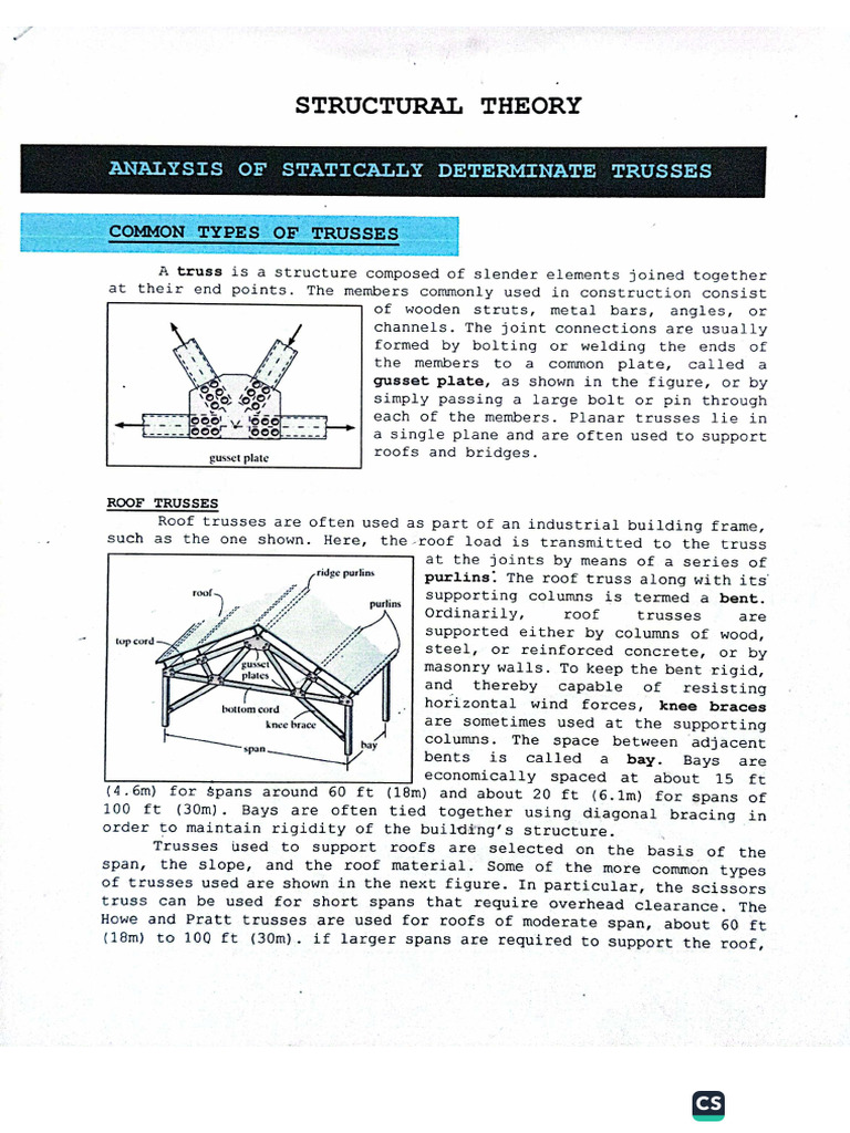 Structural Engineering Trusses | PDF