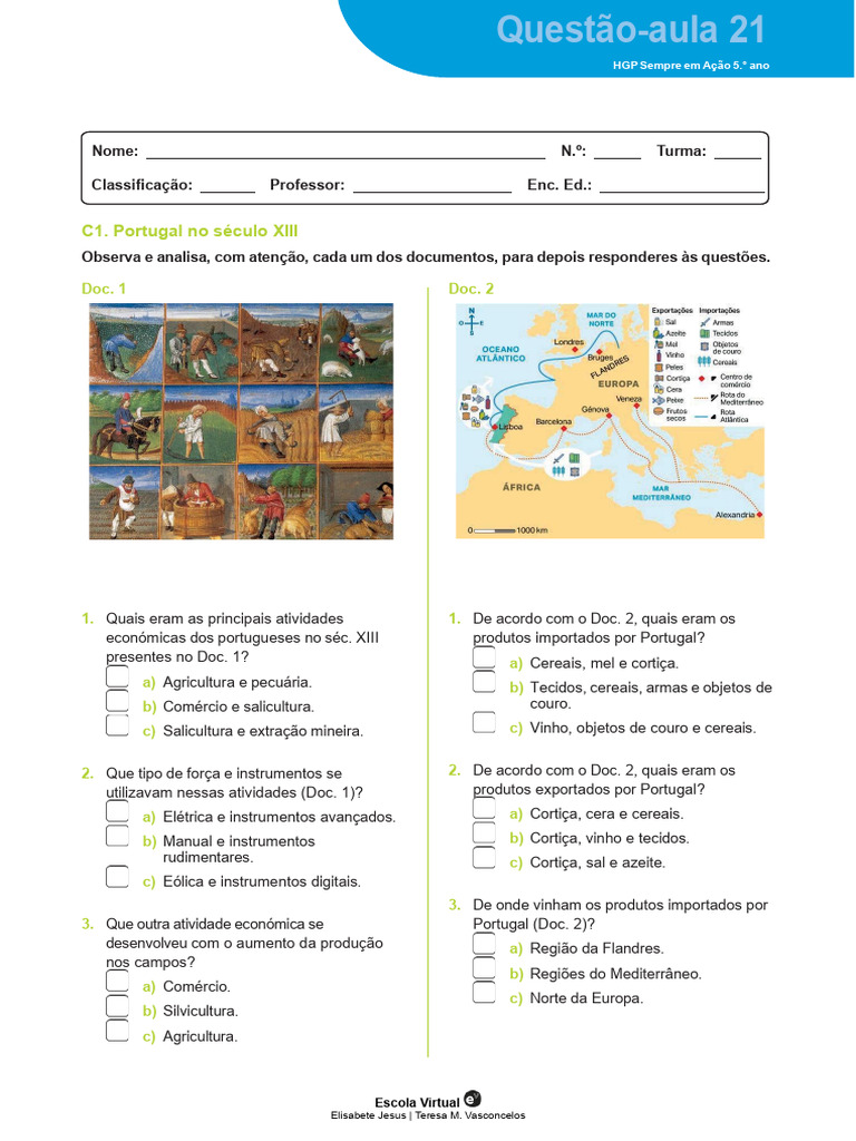 Hgpsa5 HGP Questao Aula 21 | PDF
