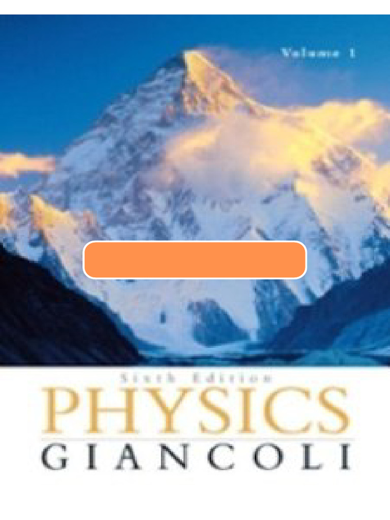 Testbank For Physics Principles and Applications 6th Edition | PDF ...