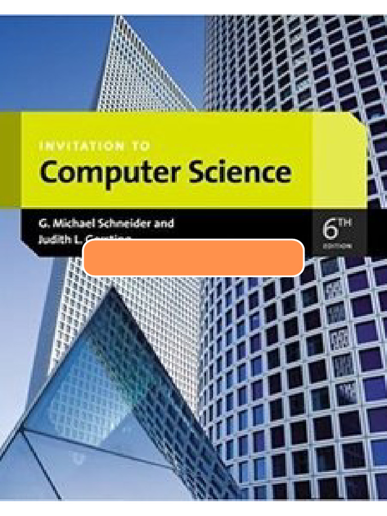 Testbank For Invitation To Computer Science 6th Edition | PDF ...