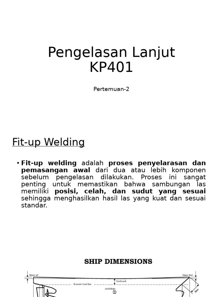 Pengelasan Lanjut (Fit-up, Defect, Repair and Symbol) | PDF | Welding ...