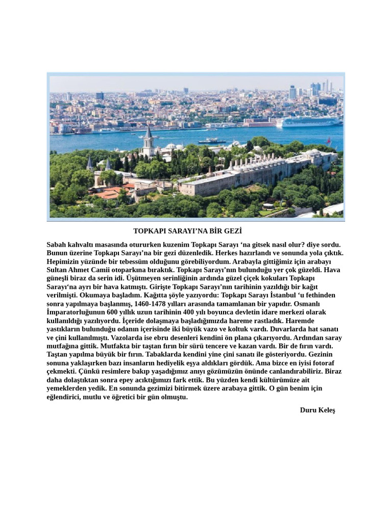 Topkapi Sarayi | PDF