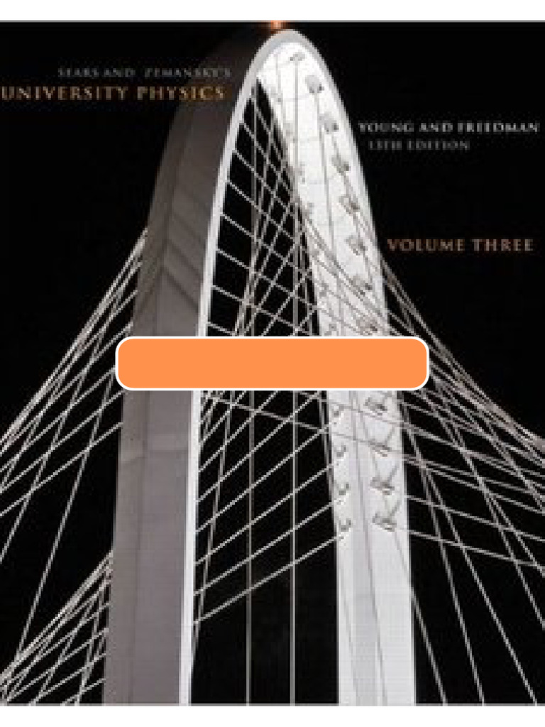 Testbank For University Physics Volume 3 13th Edition | PDF | Physics ...