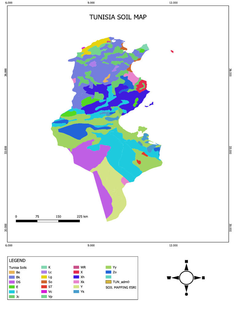 Tunisia Soil Mapping | PDF
