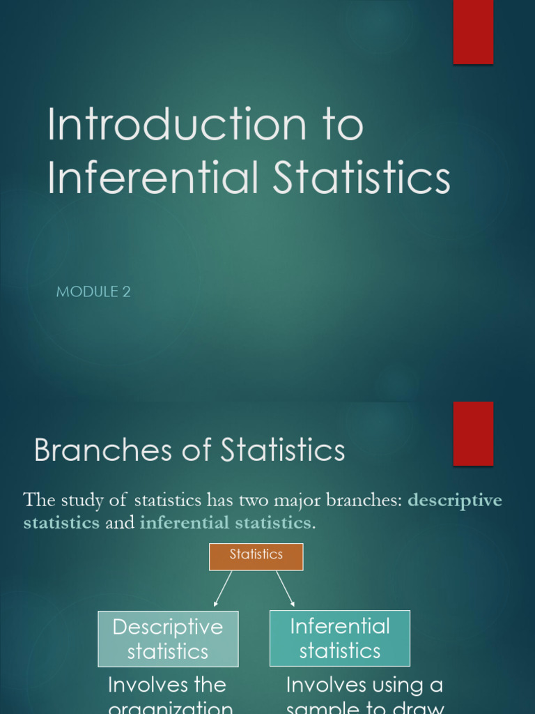 2 Intro To Inferential Stat | PDF | Statistics | Hypothesis