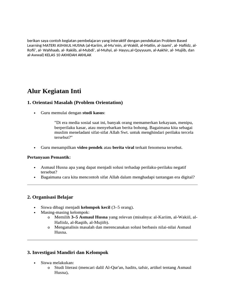 Referensi 2 Modul Ajar | PDF