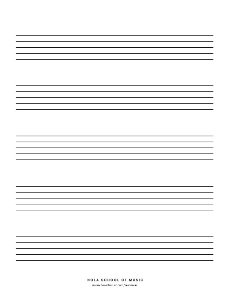 Big Staff Paper | PDF