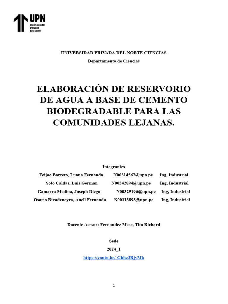 TPCC - t3 Modelo 2 | PDF | Sustentabilidad | Agua