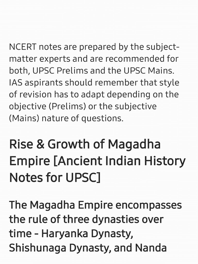 Magadha Empire | PDF
