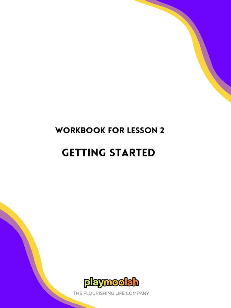 Workbook For Lesson 2 - Getting Started | PDF | Cryptocurrency | Leasehold Estate