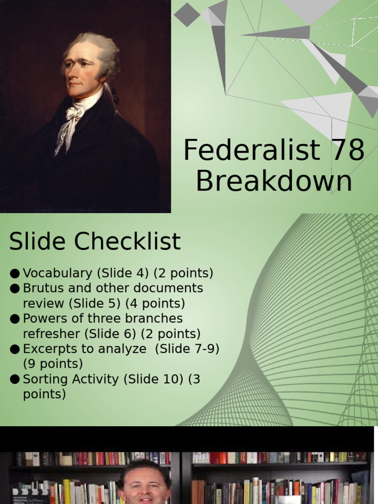 Understanding Federalist 78's Judiciary Role | PDF | Judiciaries ...