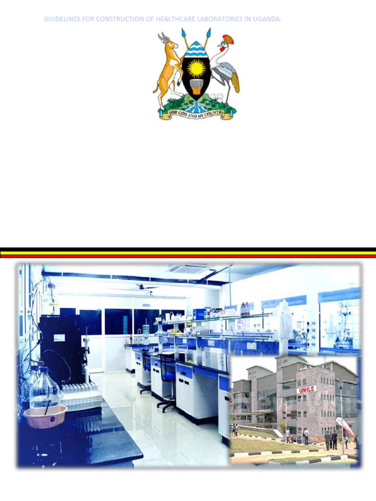 LAB INFRASTRUCTURE GUIDELINES TOC 1 Signed | PDF | Laboratories | Door