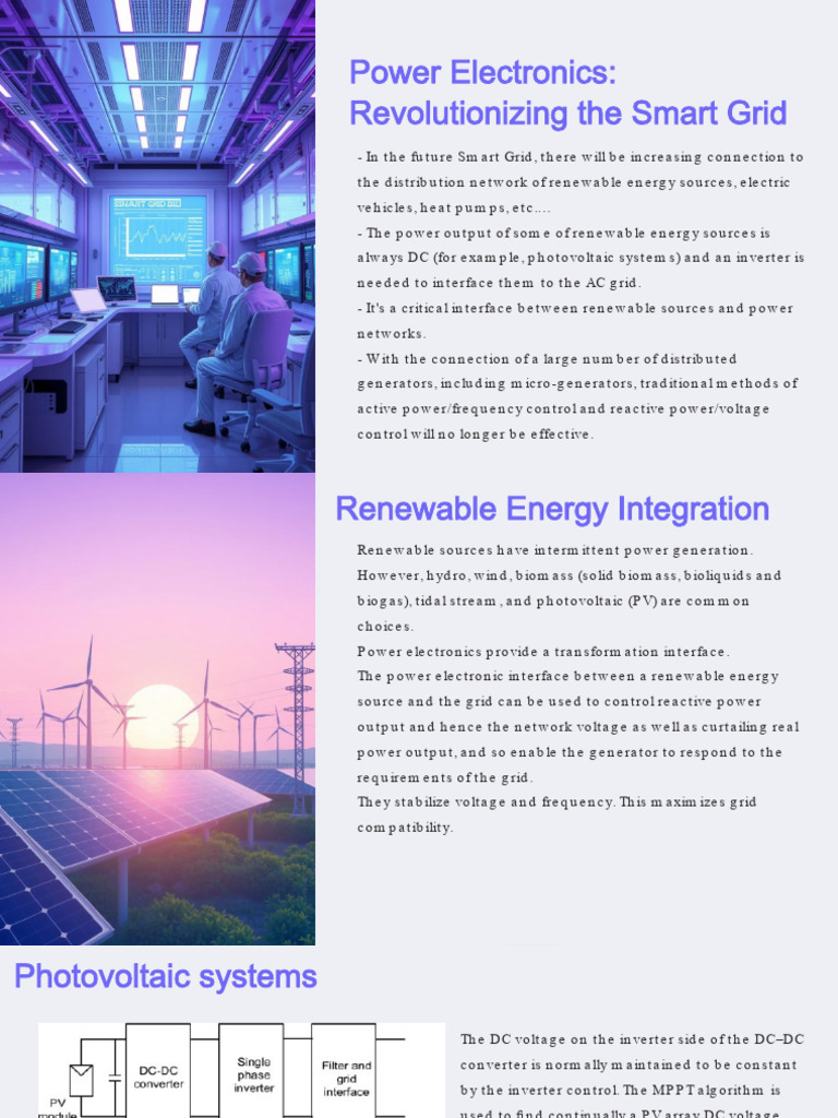 Power Electronics Revolutionizing The Smart Grid | PDF