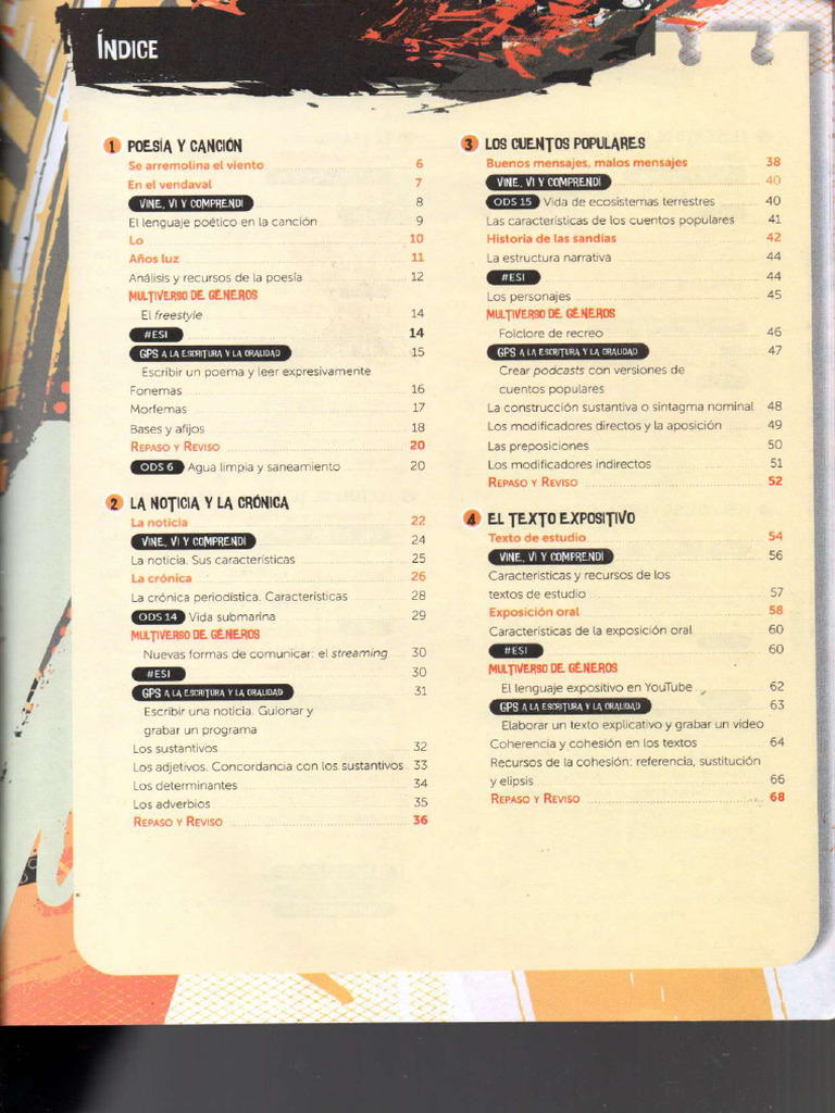 LENGUA Y LITERATURA 1 SANTILLANA | PDF