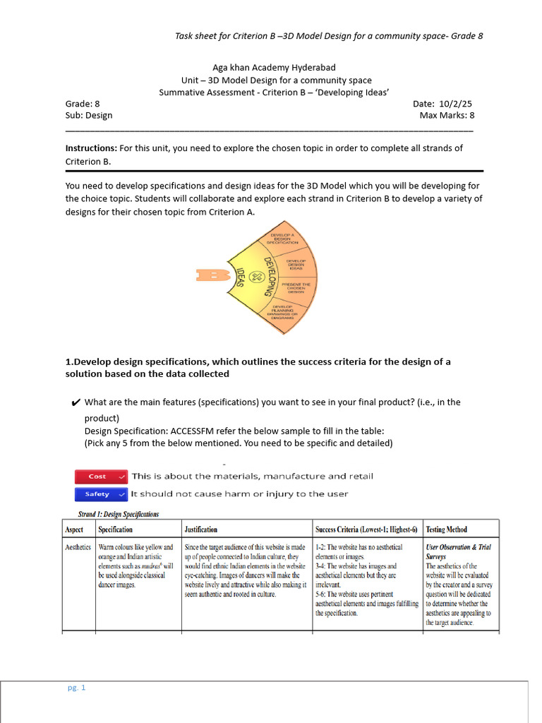 Gr_8-Criterion_B-_Summative__1_ | PDF | Sustainability | Libraries