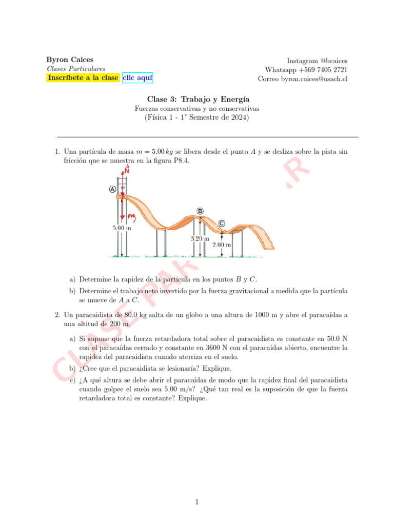 F1 Clase3 | PDF | Fricción | Cantidad