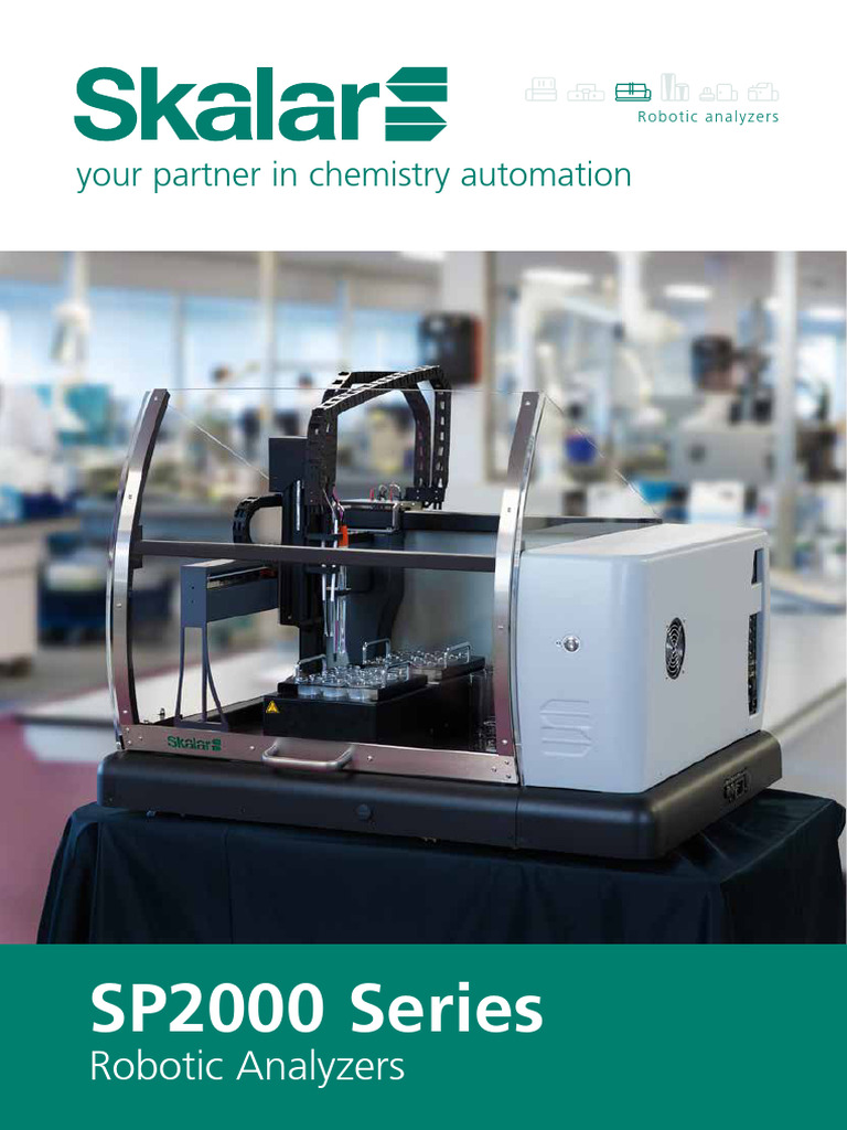 SP2000 Robotic Analyzer Solutions | PDF | Chemistry