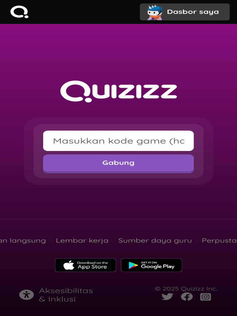 Join A Quizizz Activity - Enter Code - Join My Quiz - Quizizz | PDF