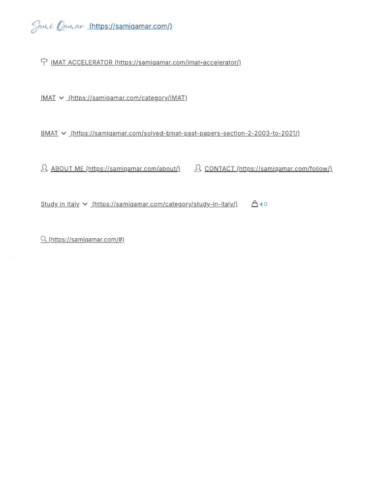 IMAT Cutoffs | PDF