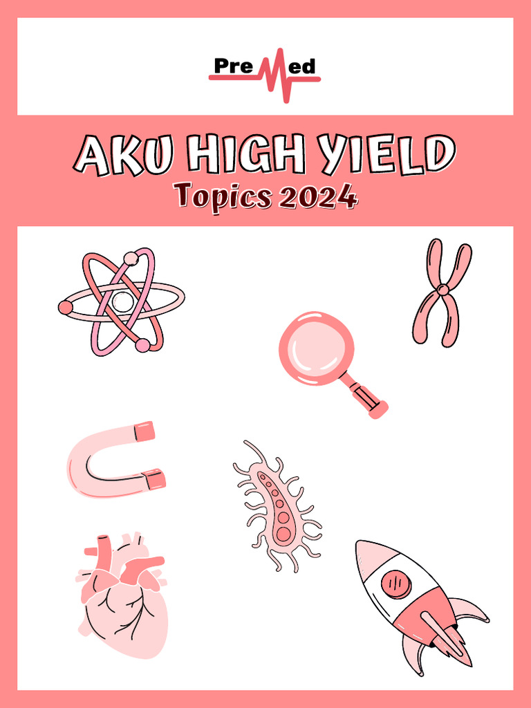 AKU High Yield Topics 2024 | PDF