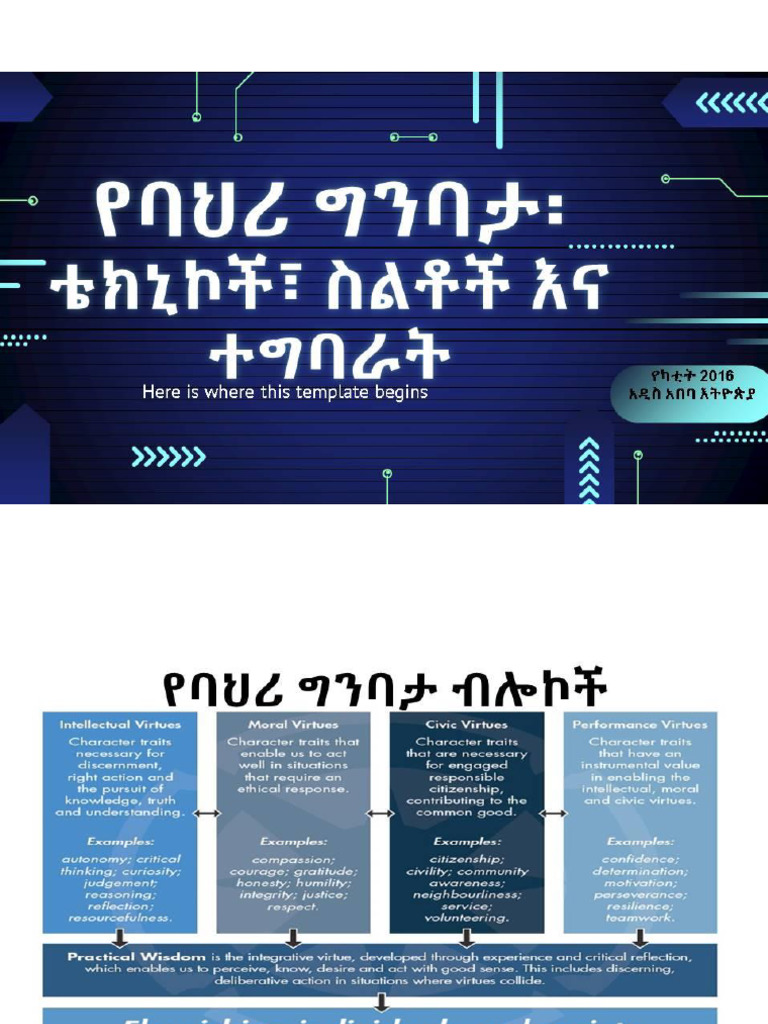 Character Building Part II | PDF