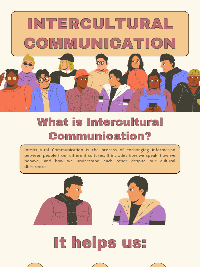 Group 1 - INTERCULTURAL COMMUNICATION | PDF | Cross Cultural ...
