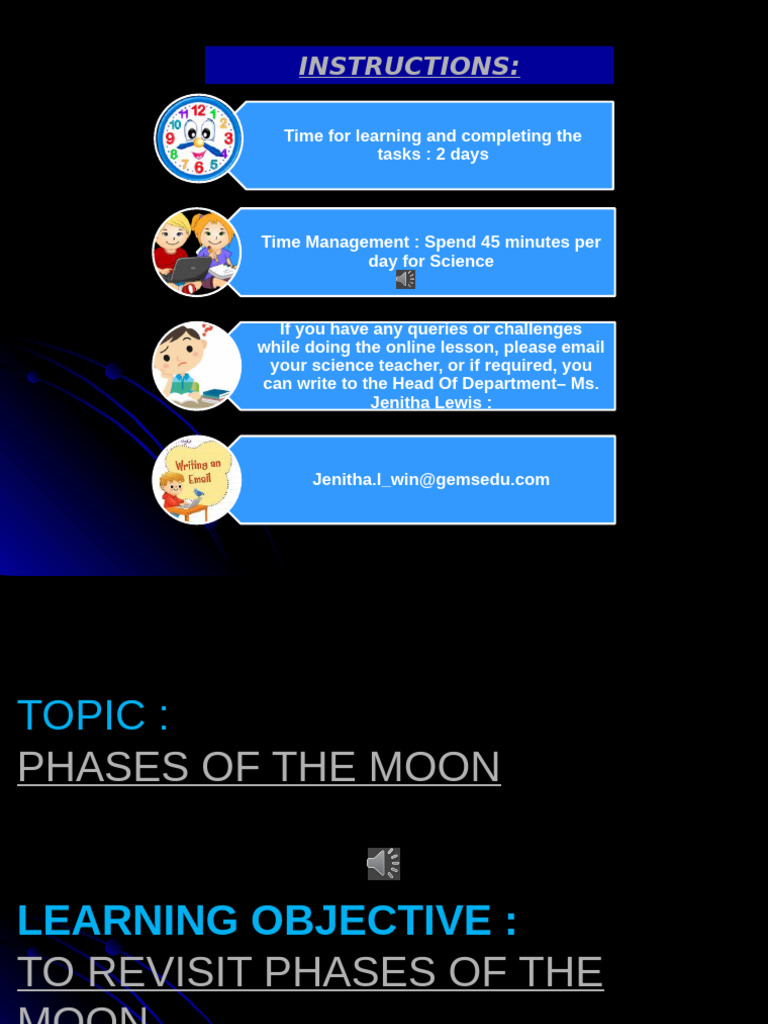 7th or 9th June Y5 Science Online Lesson | PDF | Moon | Planets Of The ...