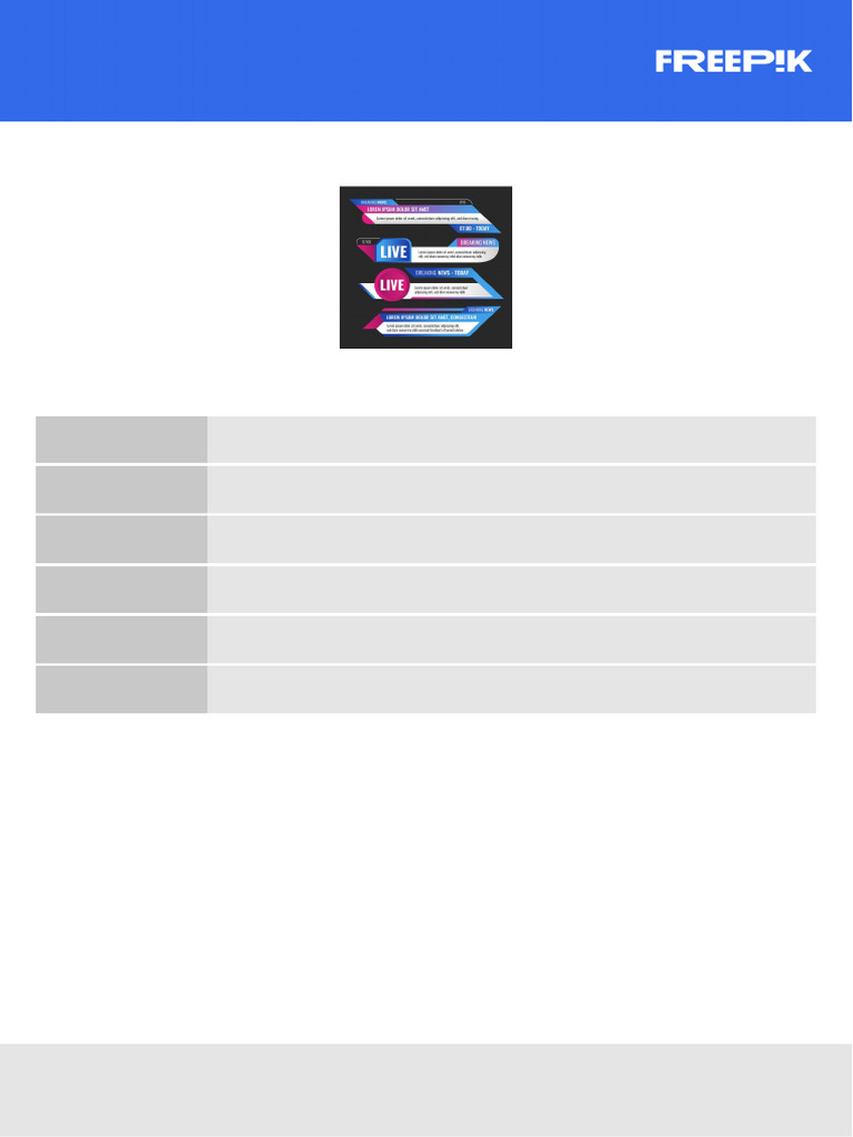 License Banners Style Breaking News 7637238 | PDF | License