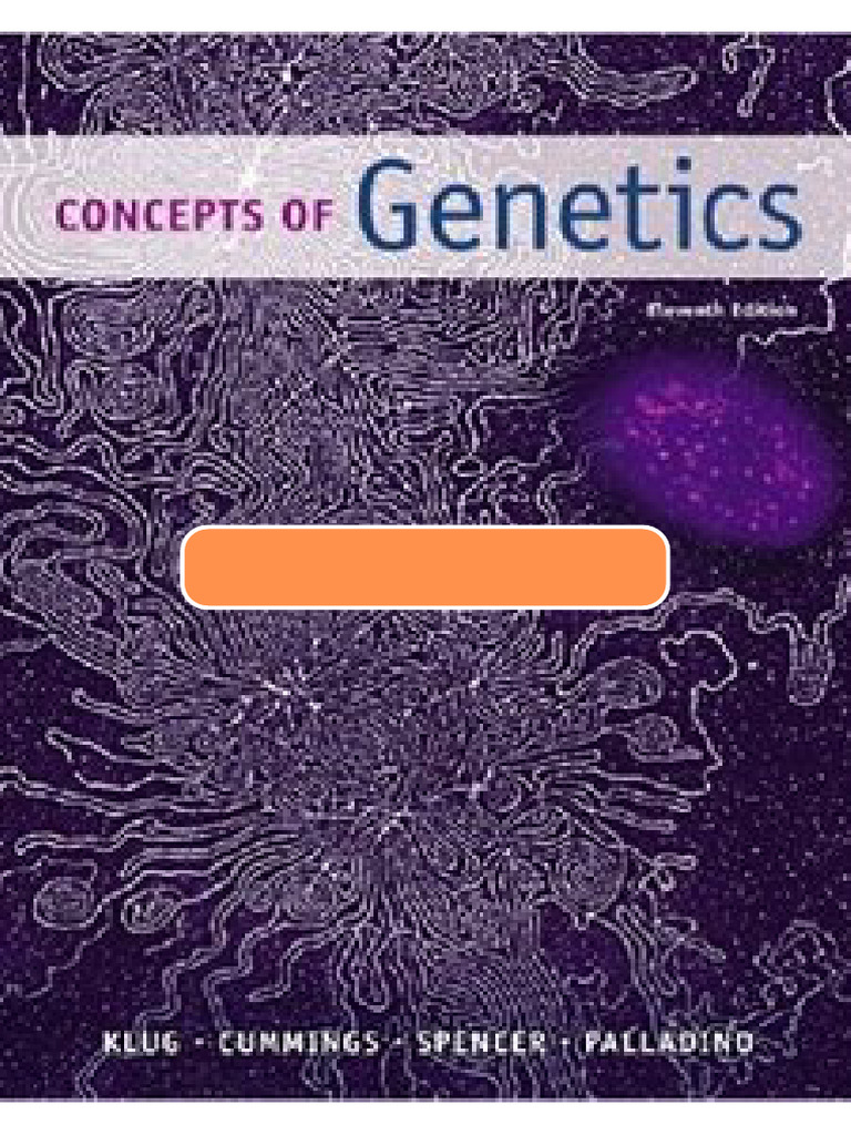 Testbank For Concepts of Genetics 11th Edition | PDF | Genetics | Gene